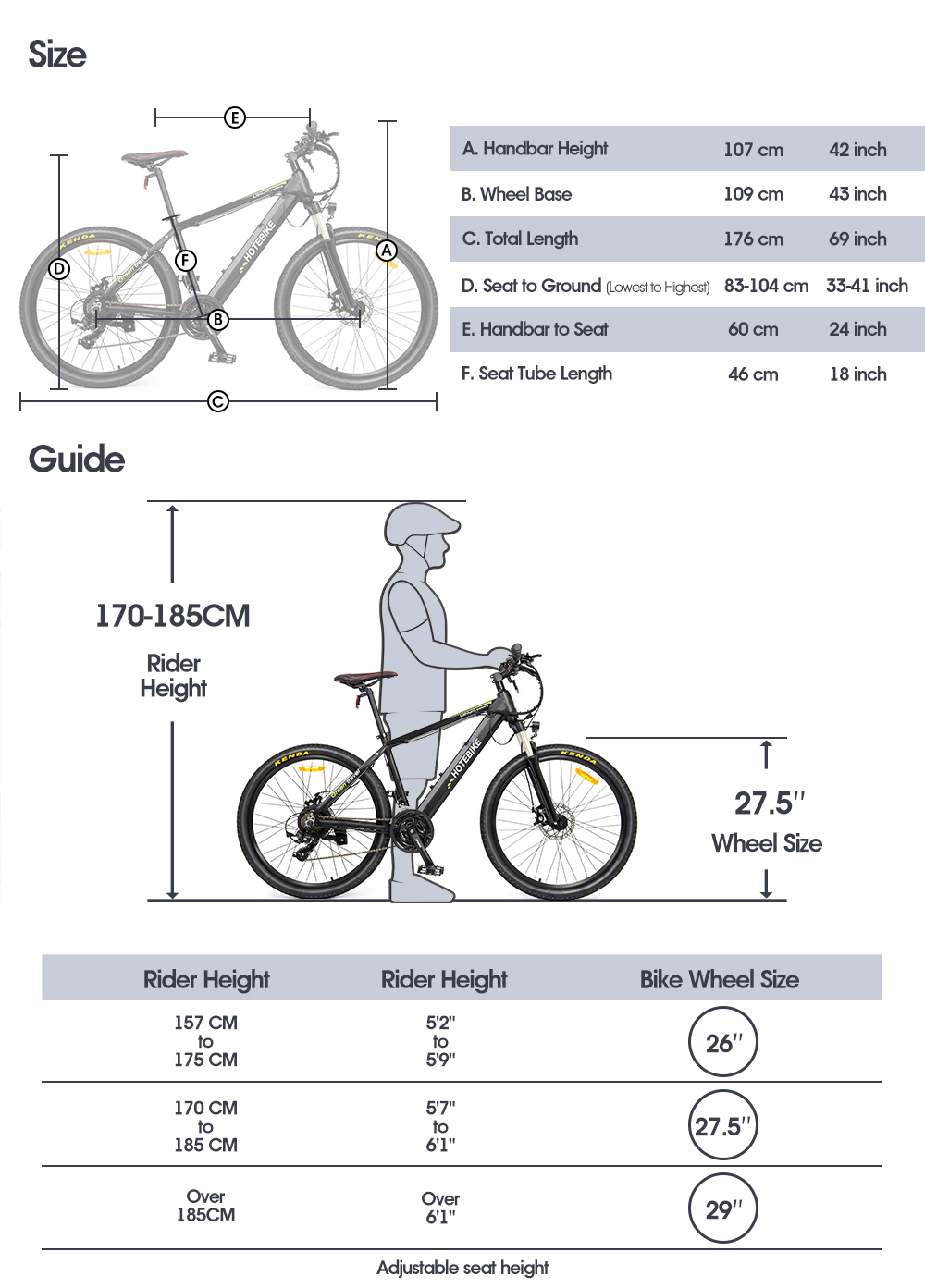 Best electric mountain bike fastest speed 40km 48V 500W ebike motor ...