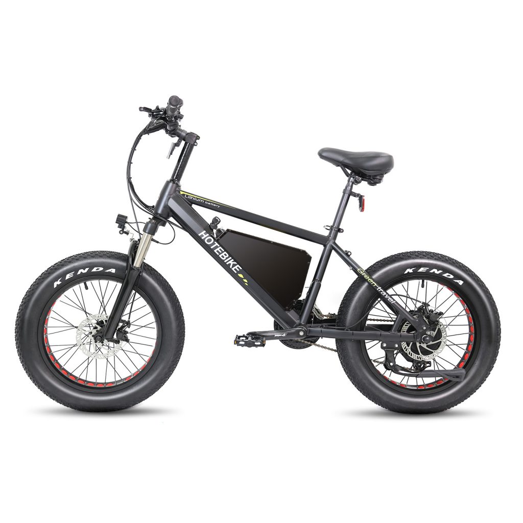 Fat Tire Electric Bike 20 inch tire 48V 750W Motor 20AH Battery A6AH20F ...