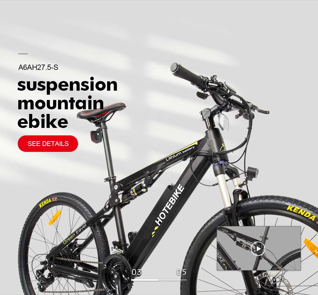Electric Mountain Bike and e Bike Parts Online | Hotebike