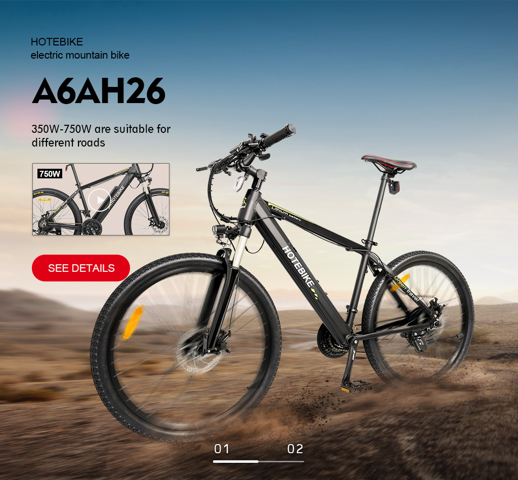 Electric Mountain Bike and hot bike parts Online | Hotebike
