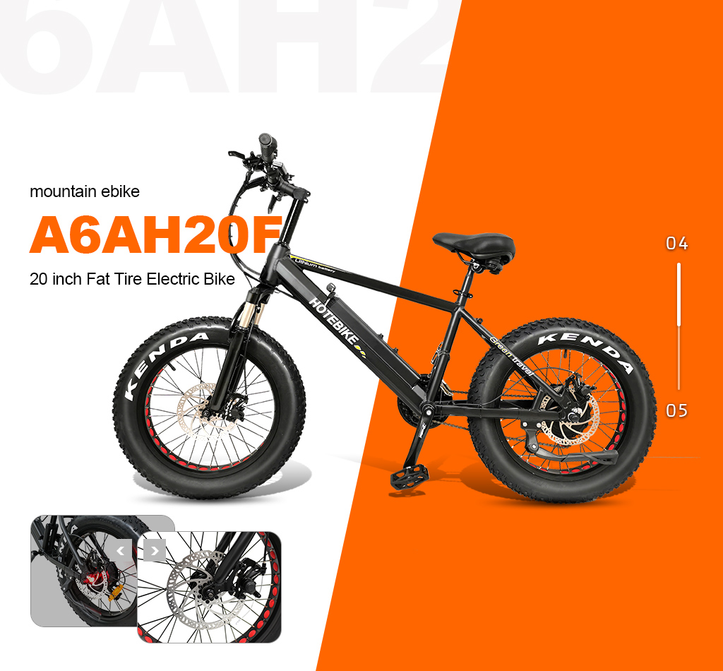 Electric Mountain Bike and hot bike parts Online | Hotebike