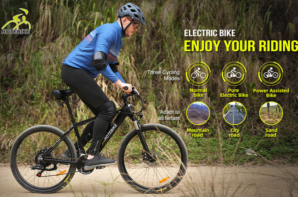 20 Inch Fat Ebike Shuttles On The Mountain Trail | hotebike