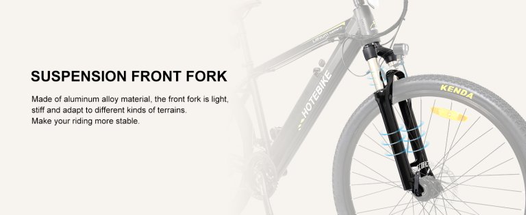 Electric Bike Dual Suspension Mountain Bike